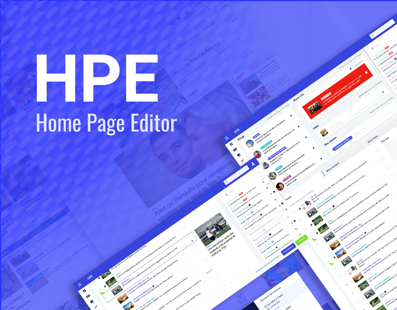 HPE - Home Page Editor